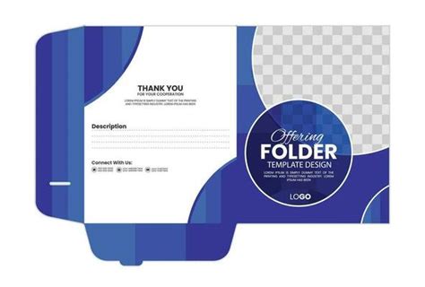 File Folder Template Vector Art Icons And Graphics For Free Download