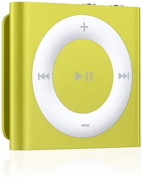 M Player Ipod Shuffle 2gb Yellow Packaged In White Box With Generic Accessories