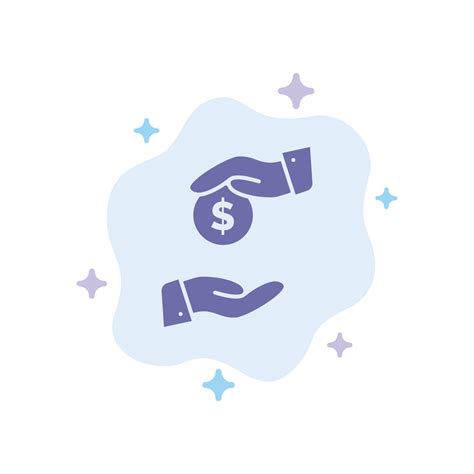 bribe bribery bureaucracy corrupt blue icon on abstract cloud