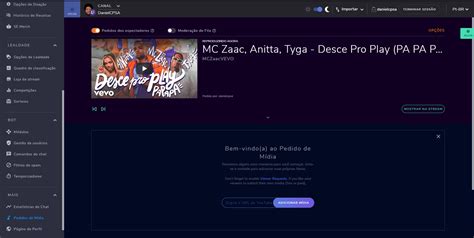 Connect To Streamelements Media Request Page · Issue 2527 · Web
