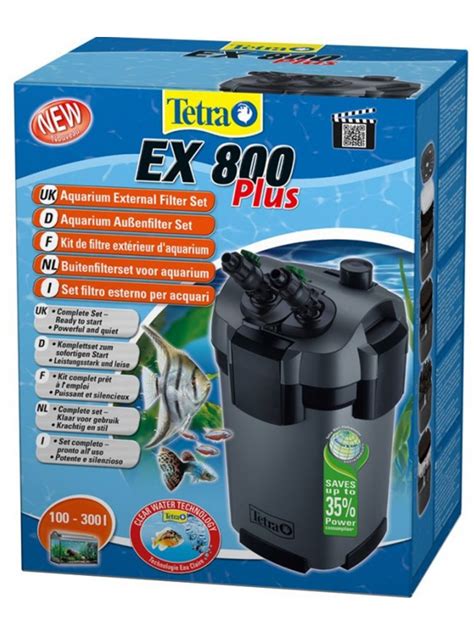 Внешний фильтр Tetra EX 800 Plus (для аквариумов от 100-300 л)