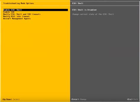Enable SSH On The ESXi Host Know IT Like Pro