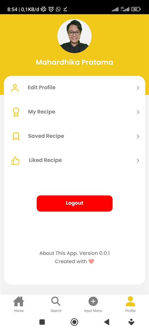 GitHub Mahardhikap RecipeMobileApp Mama Recipe Application Version