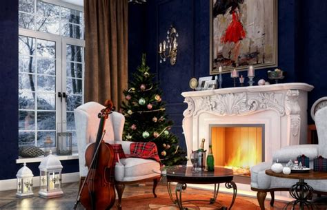 Дизайн Новогоднего интерьера — 30 фото Ремонт квартиры своими руками