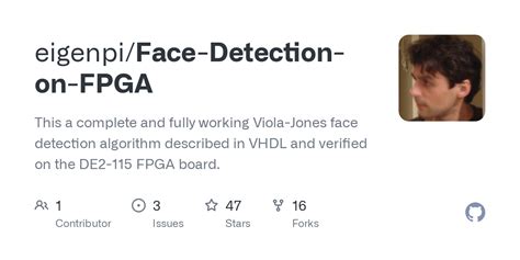Github Eigenpiface Detection On Fpga This A Complete And Fully Working Viola Jones Face