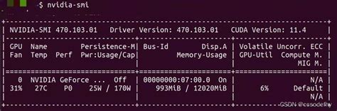 Ubuntu2004 Nvidia Smi命令报错failed To Initialize Nvml Driverlibrary