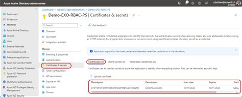 Exchange Online Custom RBAC Role With App Authentication OAuth Icewolf Blog
