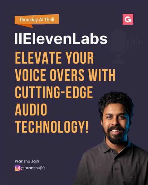 Pranshu Jain On Linkedin Voiceovers Audiotechnology Elevanlabs Hindivoiceovers Cloneyourvoice