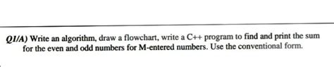 Answered Qia Write An Algorithm Draw A Bartleby