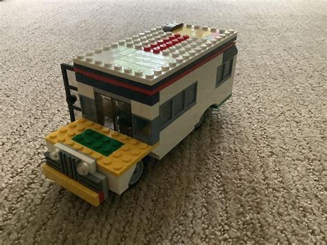 Lego Moc Skaters Bus Camper By Orbcreations Rebrickable Build With Lego
