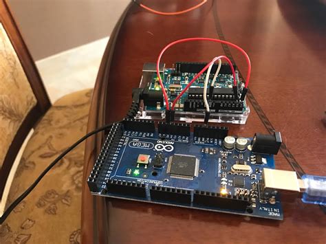 How To Connect 6 Of Arduino Mega S With One Arduino Uno Wifi