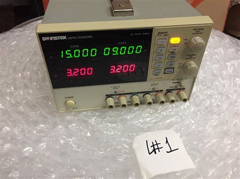 gw instek gpd 3303s multi output programmable linear dc power supply