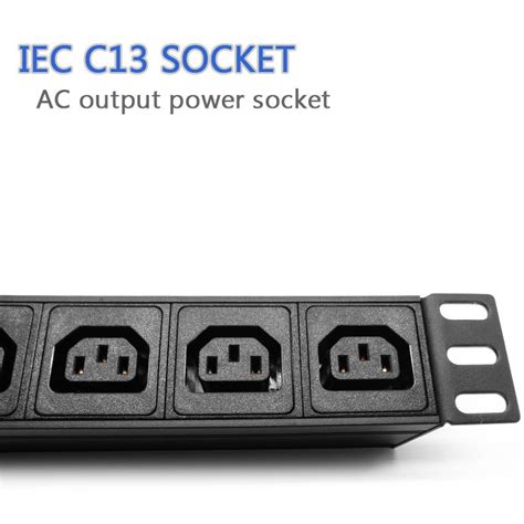 Pdu Power Distribution Unit Iec C14 Interface Surge Protection 2 13ways