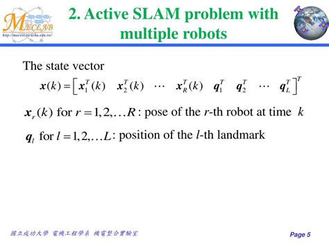 Ppt An Improved Active Slam Algorithm For Multi Robot Exploration