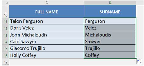 Extract Last Name With Excels REPLACE Formula MyExcelOnline