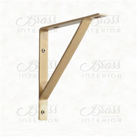 Brass Shelf Brackets Etsy
