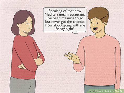 How To Talk To A Shy Girl With Pictures Wikihow