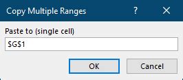 Quickly Copy Multiple Selections In Excel