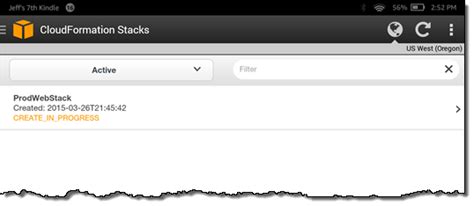 Aws Console Mobile App Update Support For Aws Cloudformation And Auto