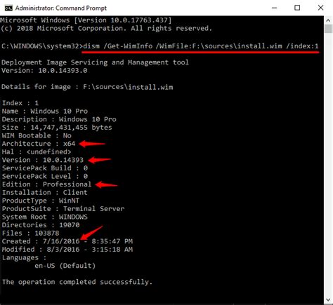 How To Check Windows Version Build And Edition From Iso Or Dvd