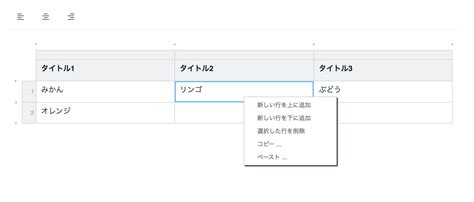 Markdownでtable表テーブルを書く Notepm