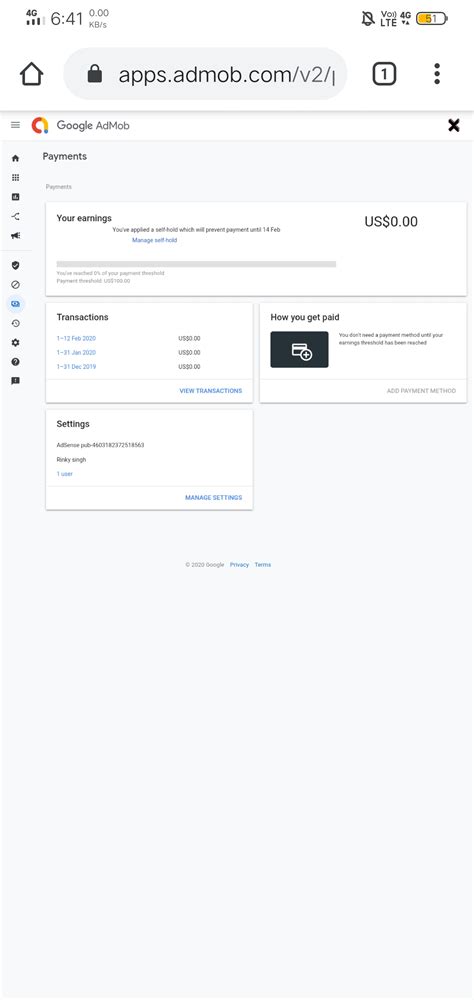 Why Can T I Add Payment Method Google AdSense Community