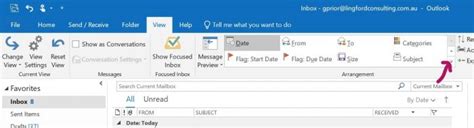 How To Group Emails In Microsoft Outlook By Date Received