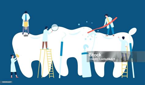 구내과 지원 개념 치과 예방 치과 의사 및 간호사 진료소에서의 치아 치료 의료 교정 사업 최근 벡터 장면 치아 건강에 대한 스톡 벡터 아트 및 기타 이미지 Istock