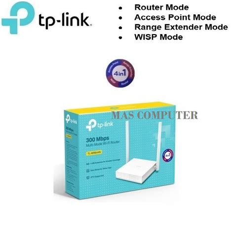 Jual TP Link Router TL WR844N 300Mbps 4Port LAN WiFi Shopee Indonesia