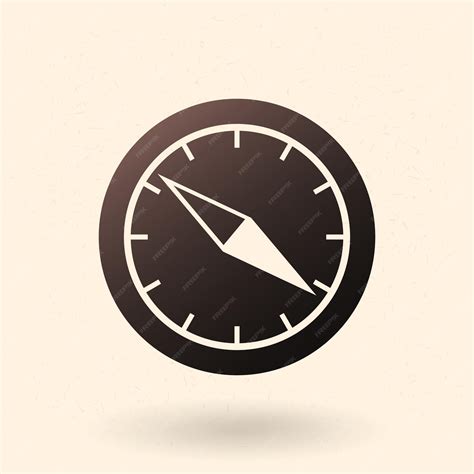 Premium Vector Vector Single Geographic Compass Icon