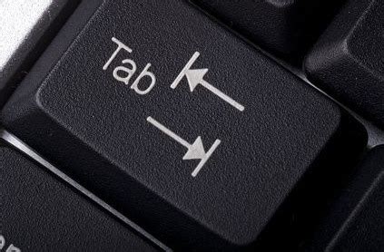 Tab Key Not Working In Windows 7