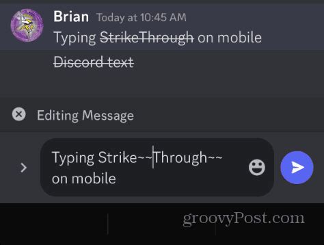 How To Type Strikethrough Text On Discord