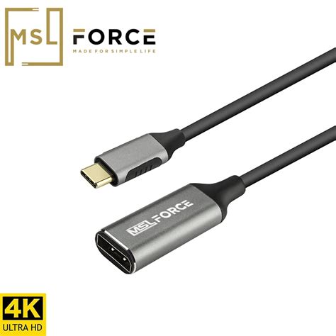 Cheap Price Of Usb Type C To Displayport Adapter 4k 60hz Thunderbolt 3 Compatible To Dp Cable