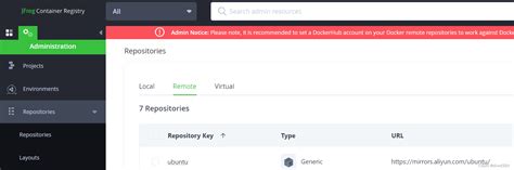 使用捷蛙jfrog container registry缓存docker镜像，yum包，apt包以及chart csdn博客