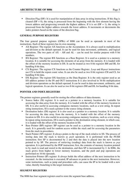 Microprocessor Notes LearnPick India