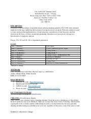 Syllabus Pdf CSc 21200 1XC Summer 2019 MoTuWeTh 1 20 Pm 3 00 Pm Room Linux Lab NAC 7 105 Or