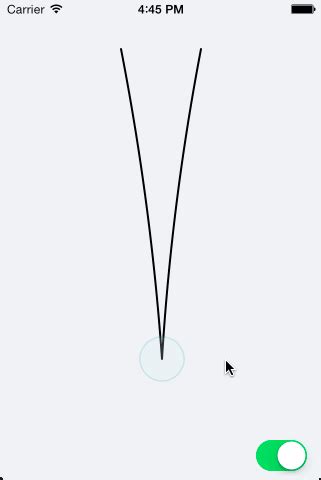 Ios How To Curve CGMutablePath Stack Overflow