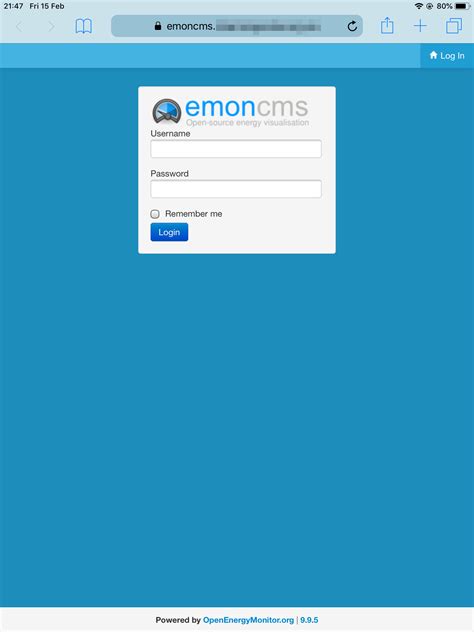 connection failed with ios app and ssl mobile openenergymonitor