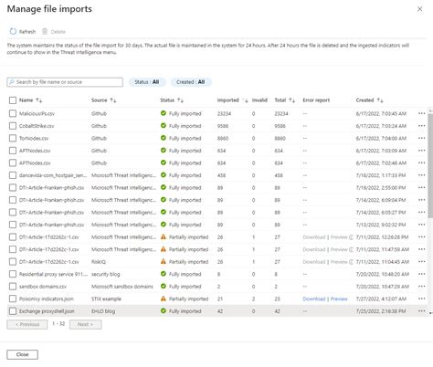 按文件批量添加威胁情报 microsoft sentinel microsoft learn