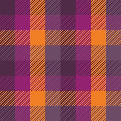 Tartan Violet Fall Seamless Pattern Plaid Halloween Color Plaid Tartan Flannel Shirt Patterns