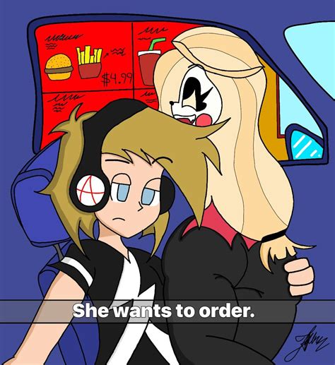 She Wants To Order By Adrimaster584 On Deviantart
