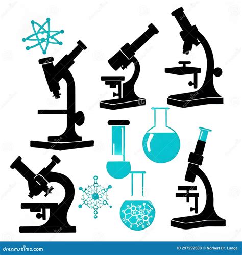 Microscopes Ai Generatet Stock Illustration Illustration Of Science