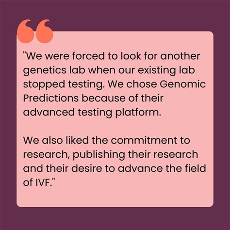 Genomic Prediction On Linkedin Its Not Just A Test To Us Its A Commitment To Excellence Our