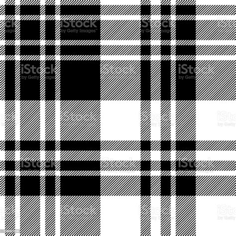 흑인과 백인 패브릭 질감 확인 완벽 한 패턴 0명에 대한 스톡 벡터 아트 및 기타 이미지 0명 검은색 과거 Istock