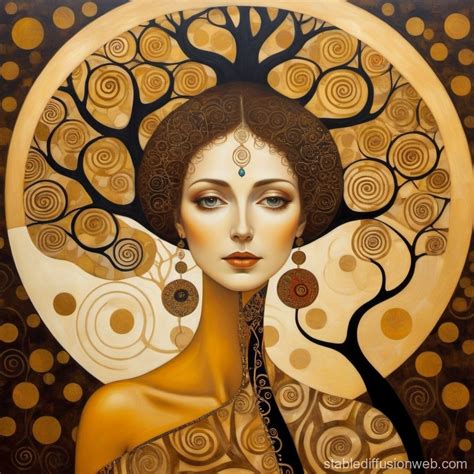 Portrait With Tree Prompts Stable Diffusion Online