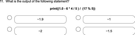 Emsat Computer Science Python Practice Test With Answers