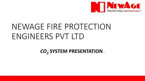 Pdf Newage Fire Protection Engineers Pvt Ltd · Major Components Of Co2 System Sr No Component