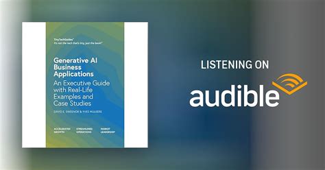Generative Ai Business Applications Audiobook By David Sweenor Yves