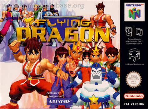 Flying Dragon Nintendo N64 Artwork Box