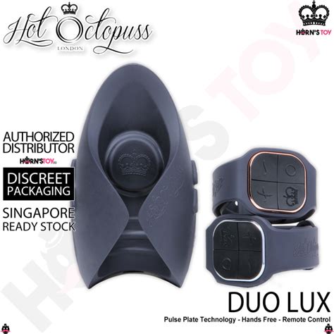 HOT OCTOPUSS Pulse Solo Lux Pulse Duo Lux Cock Ring Powerful Penis Pump Remote Controlled